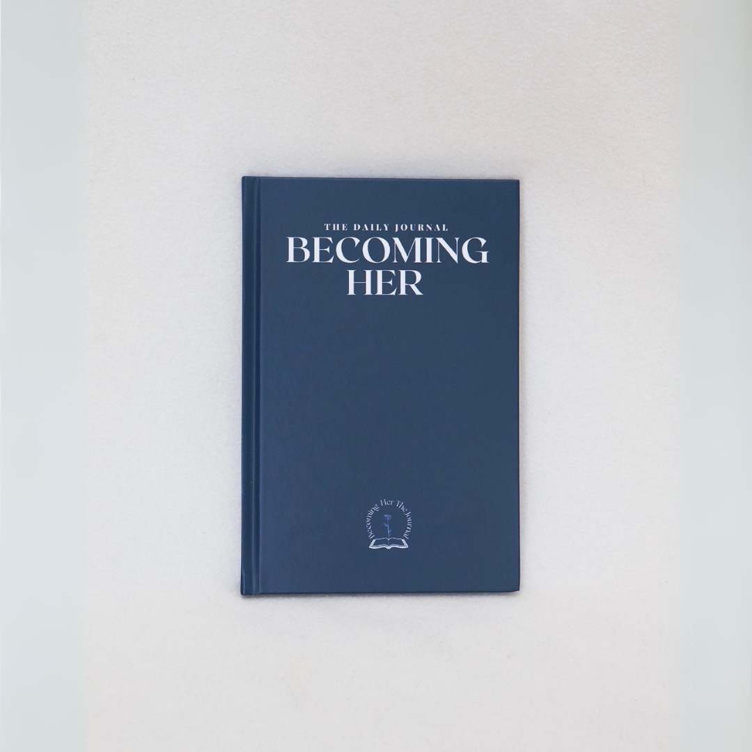 Becoming Her The Journal - Corporate Blue - Hard Cover