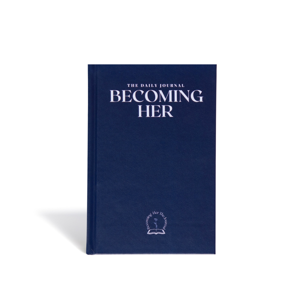 Limited Edition: Becoming Her The Journal in Corporate Blue (Hard Cove